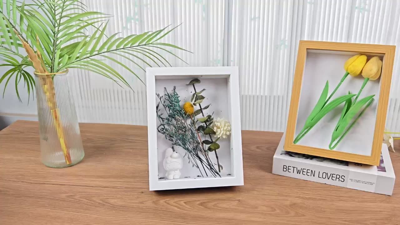 Creative A4 Size Black Shadow Box Frame Rectangle Style For Portrait ...