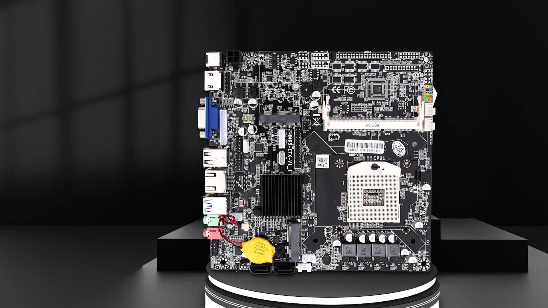 Lntel Hm65 Chipset Gaming Motherboard With Pga 988 Socket Mini Mother ...