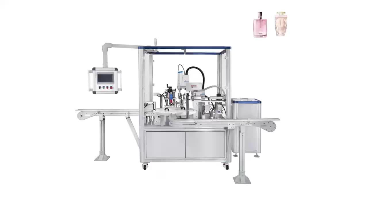 Tenz Premium Quality Automatic Perfume Filling,Crimping And Capping ...