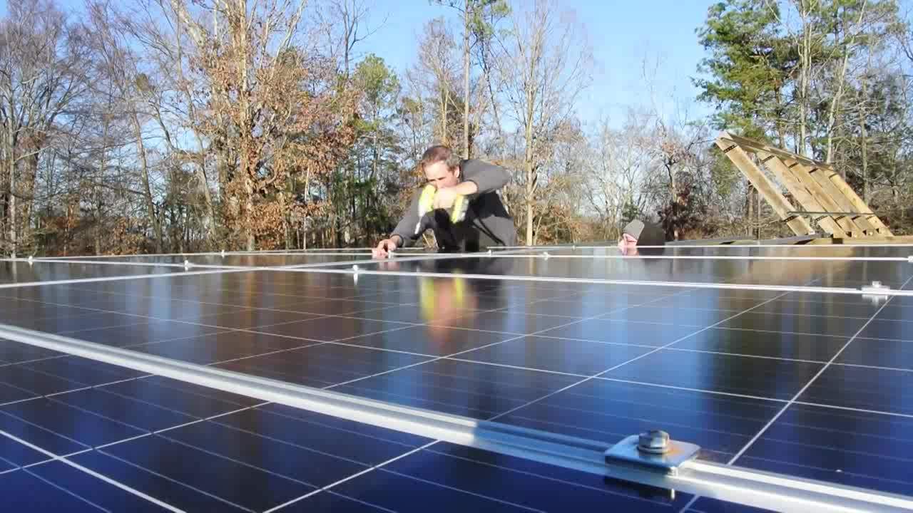 Complete Grid Tie Solar Panel System 1kw 2kw 3kw 4kw 5kw On Grid ...