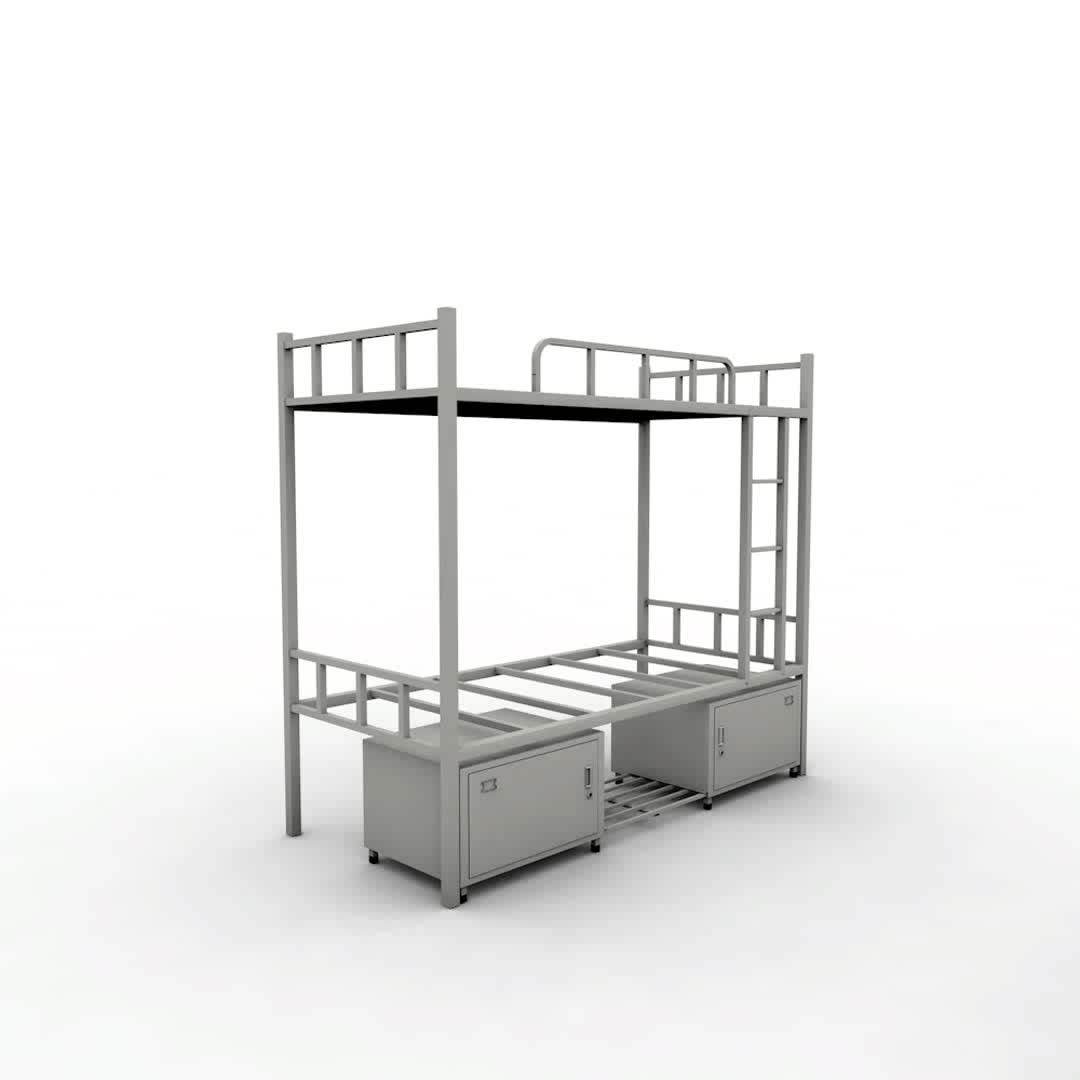 High Quality Customizable 2 Layer Bed Steel Bunk Beds With Drawers ...