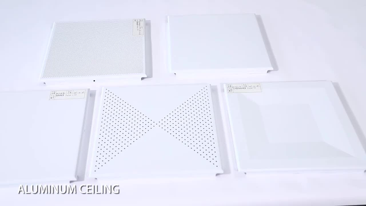 60x60 Decorative Aluminum Ceiling Clip In And Lay In Guangzhou Factory ...