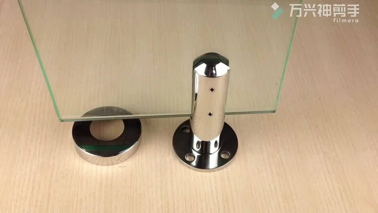 Modern Led Light Deck Railing Designs System Of Spigot Glass Railings ...