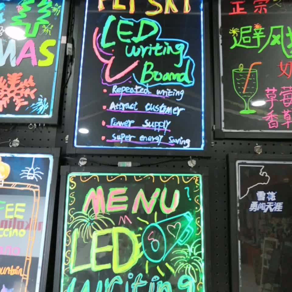 High Quality Led Writing Marker Drawing Board For Shop Restaurant ...