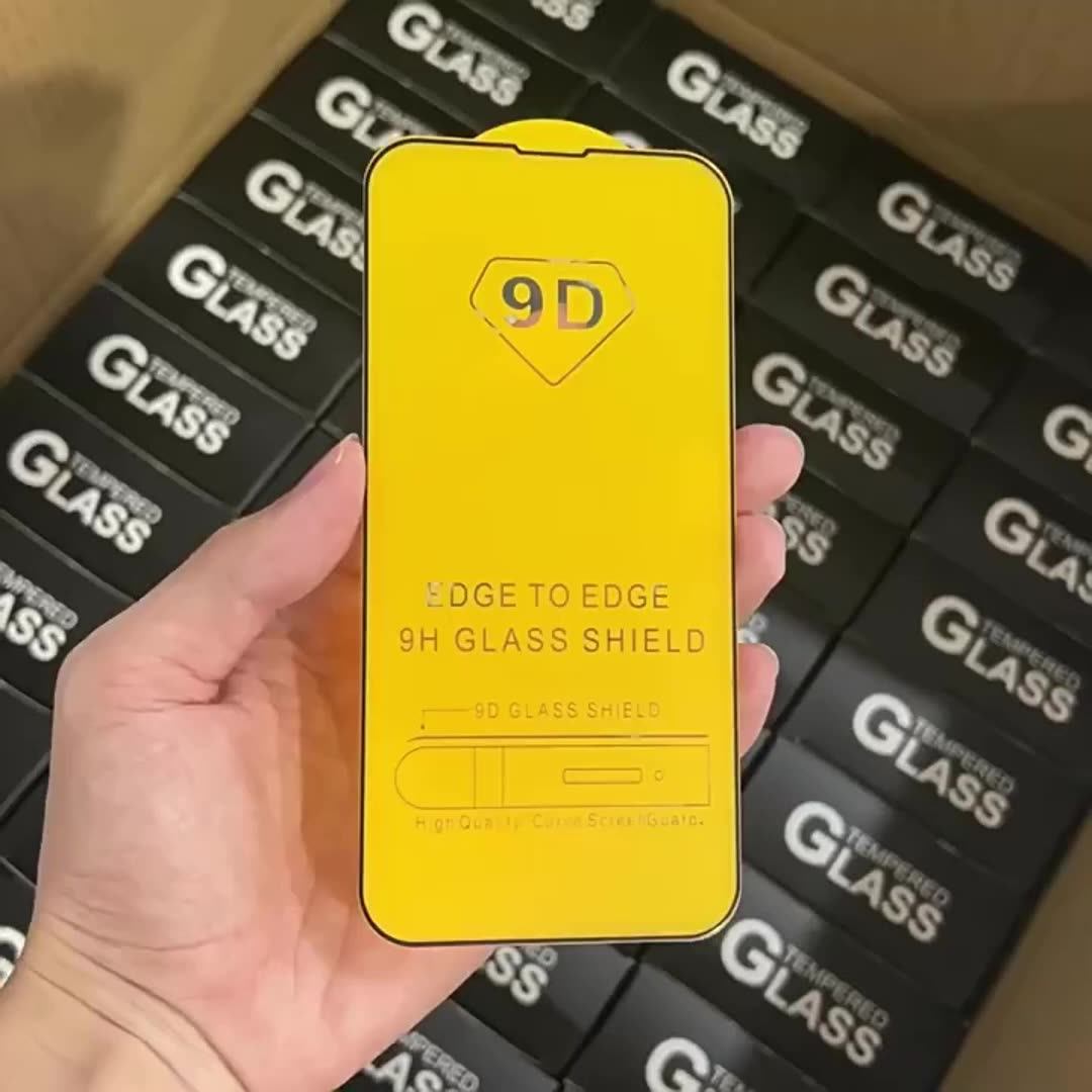 In Stock 9d Glass Anti-scratch Hd Clear Tempered Glass Screen Protector ...