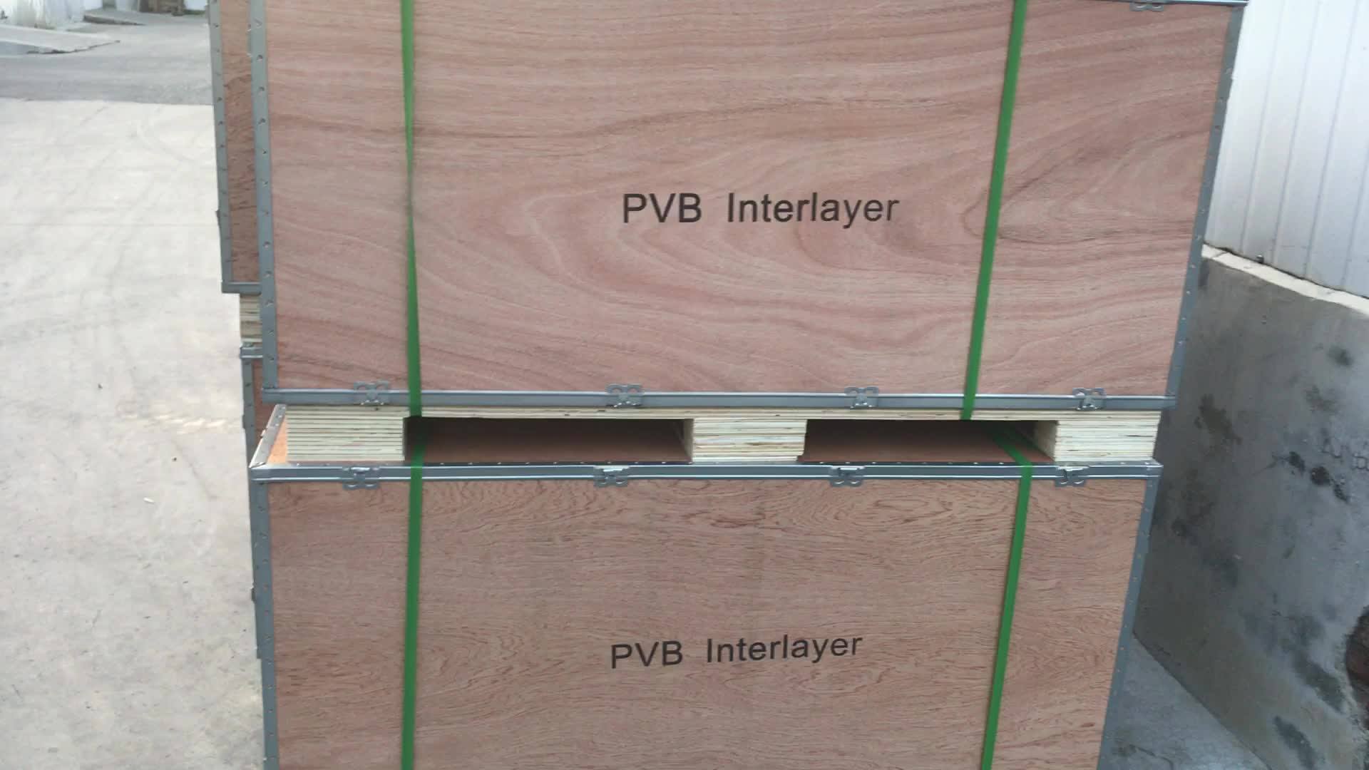 0.38mm Pvb Glass Laminating Film For Building Glass - Buy Pvb Glass ...