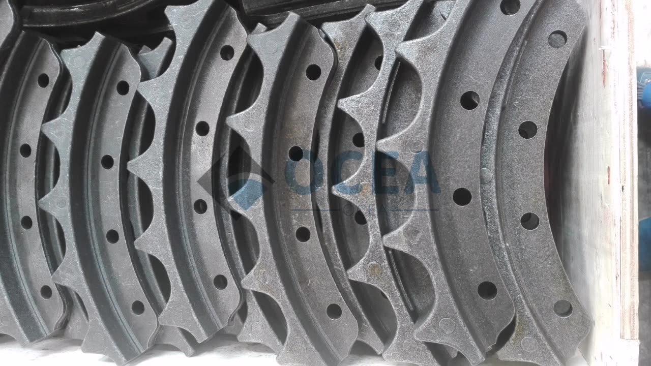 cat D8N bulldozer tooth block 7T9773 D7H/R D8R bulldozer Segment Group ...