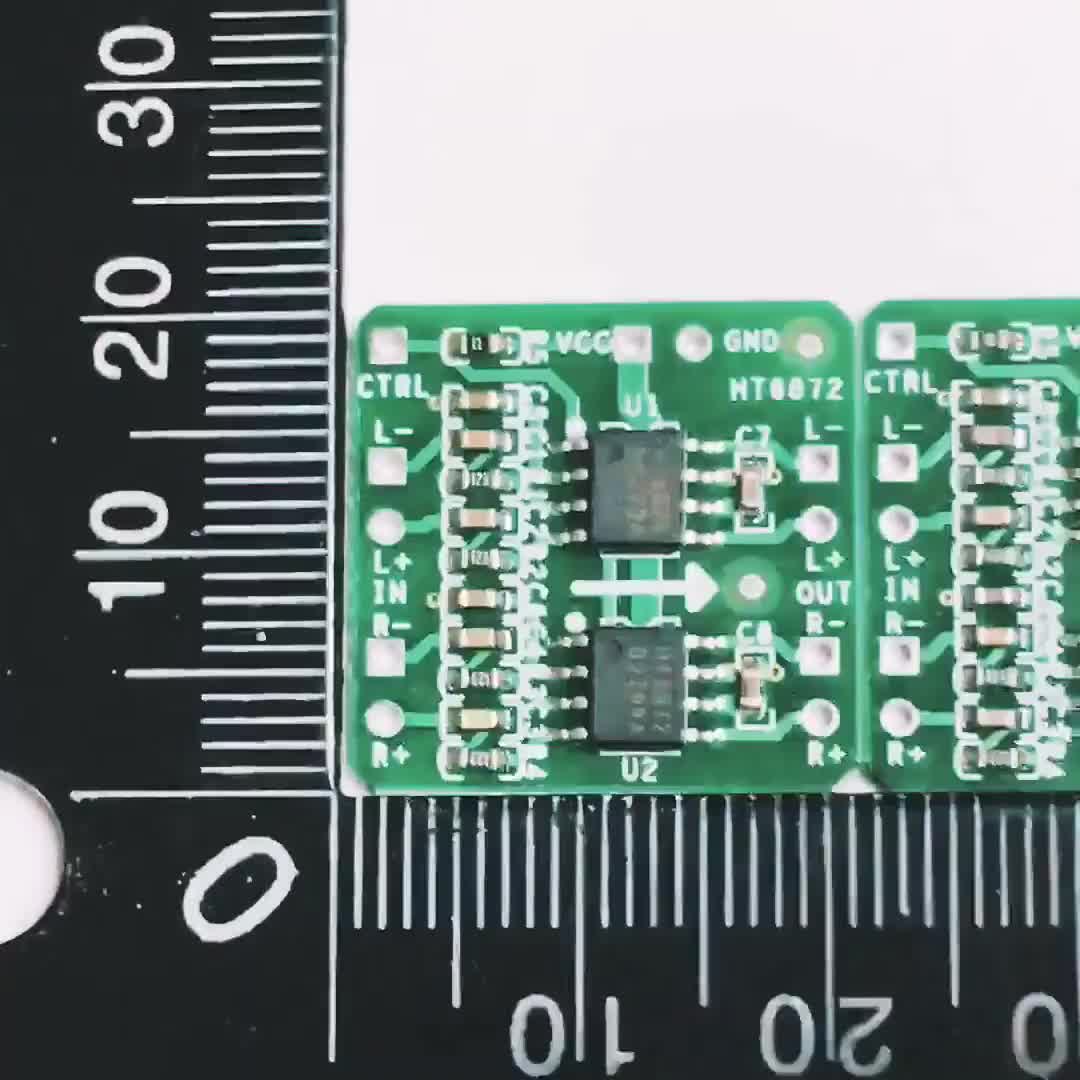 Taidacent Differential Power Amplifier Board 2x3w Input 3.6 ~ 6.5v Digital Class D Audio ...