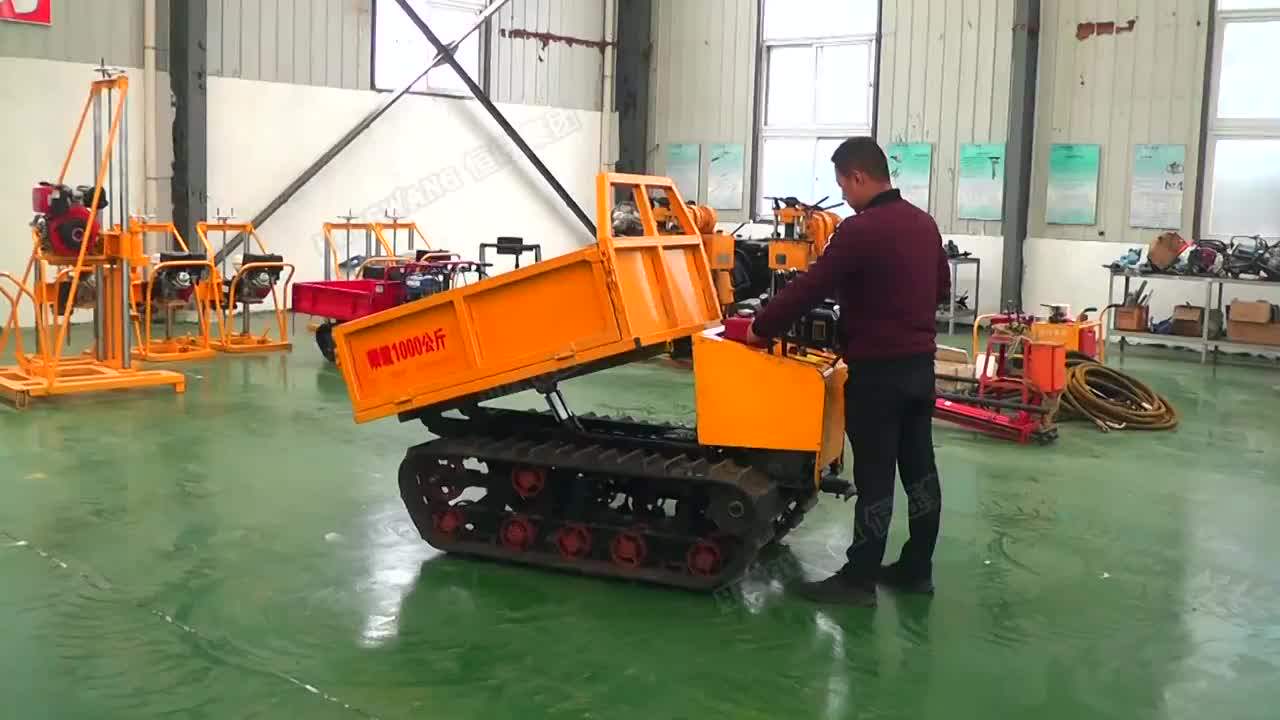 Mini Diesel Crawler Track Carrier Mini Crawler Dump Truck - Buy Crawler ...