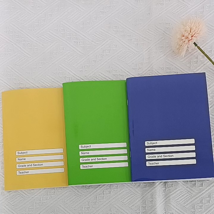 Factory Customized Wholesale Printing Student Exercise Books School ...