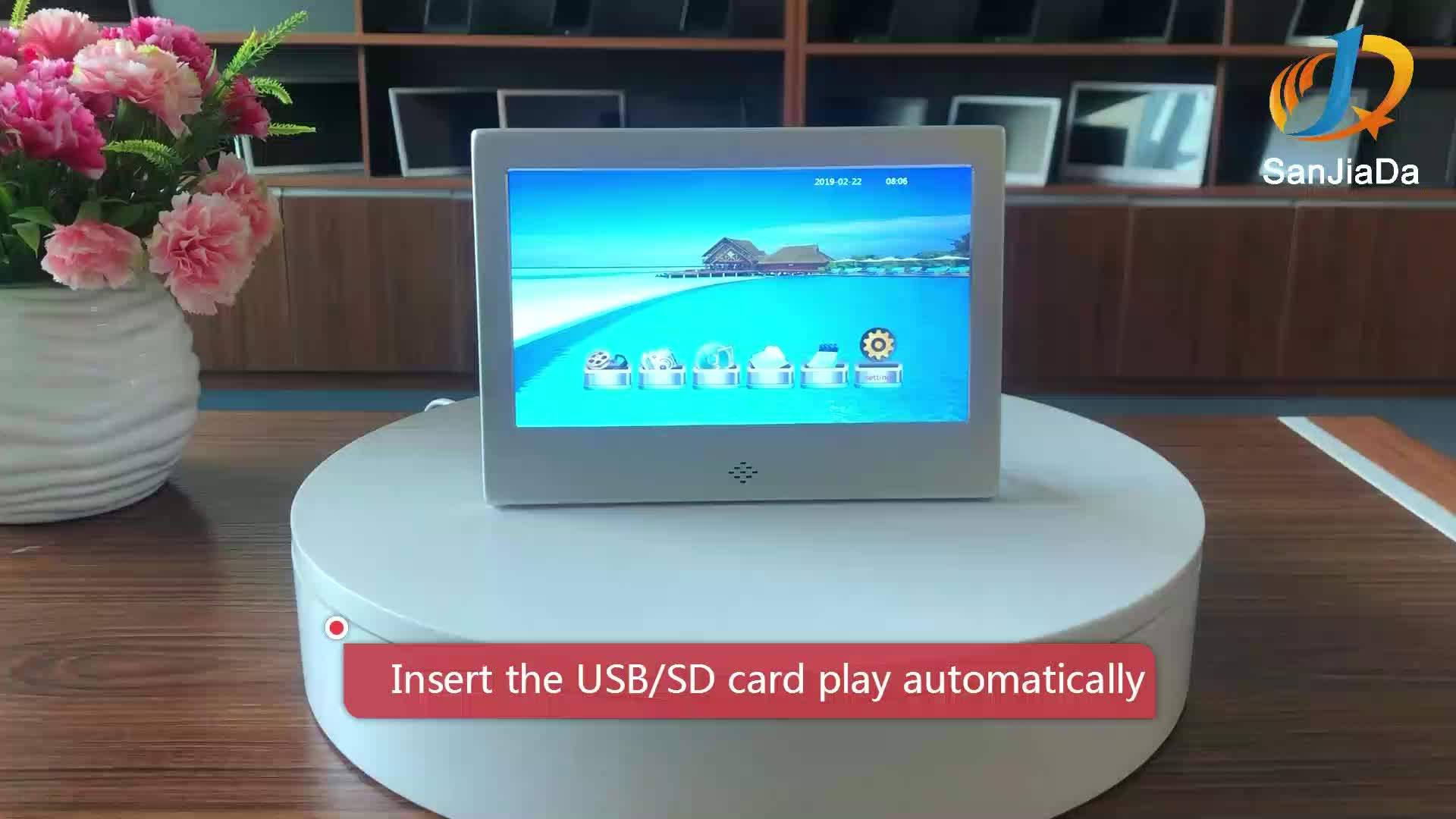 Full Hd Digital Photo & Video Frame 7",Slideshow,Calendar Function,Usb ...