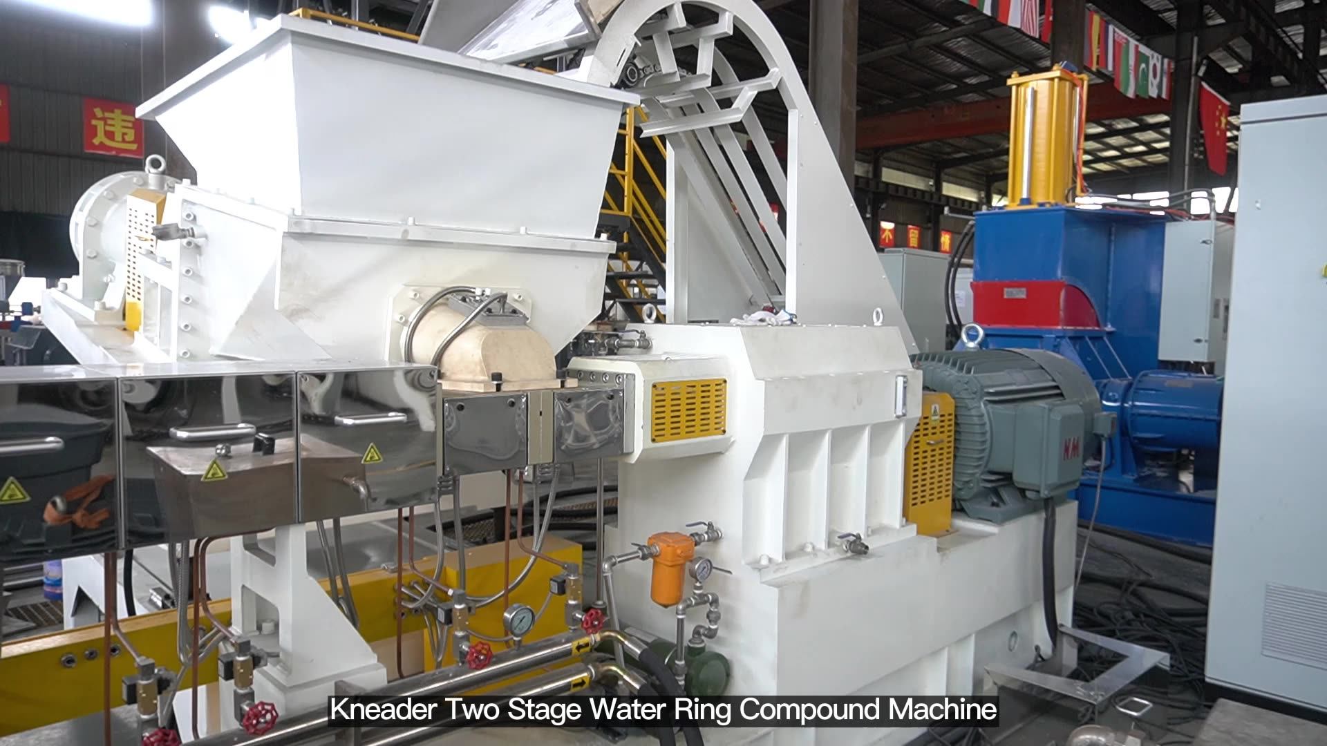 Eva Granules Machine Kneader Compounding System Carbon Black ...