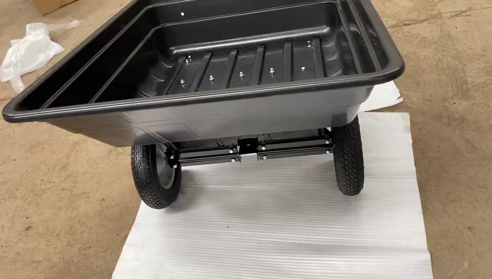 Lawn Tractor Tipping Trailer With A Load Capacity Of Up To 300 Kg ...