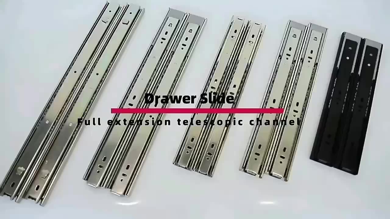 Hidden Folding Table Guide Rail Aluminum Alloy Telescopic Cabinet Table ...