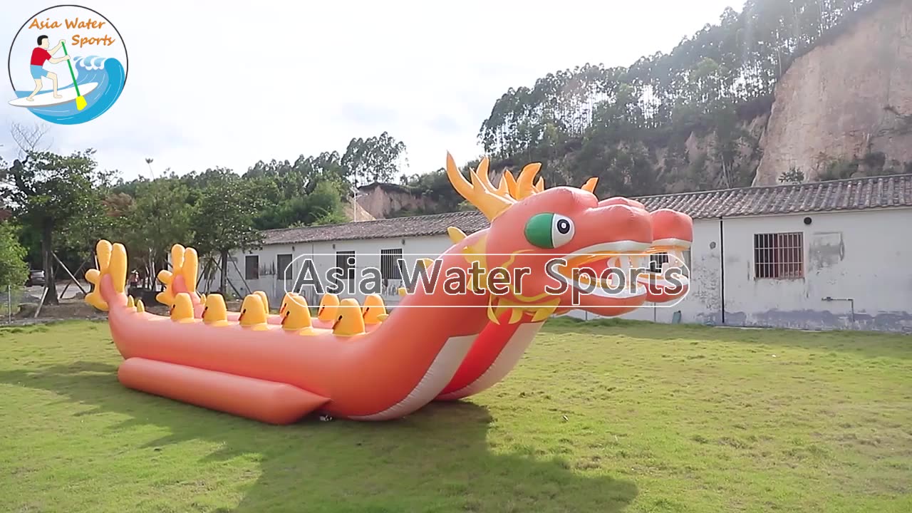 Inflatable Towable Water Dragon Boat,Towable Tube For Sale Inflatable ...