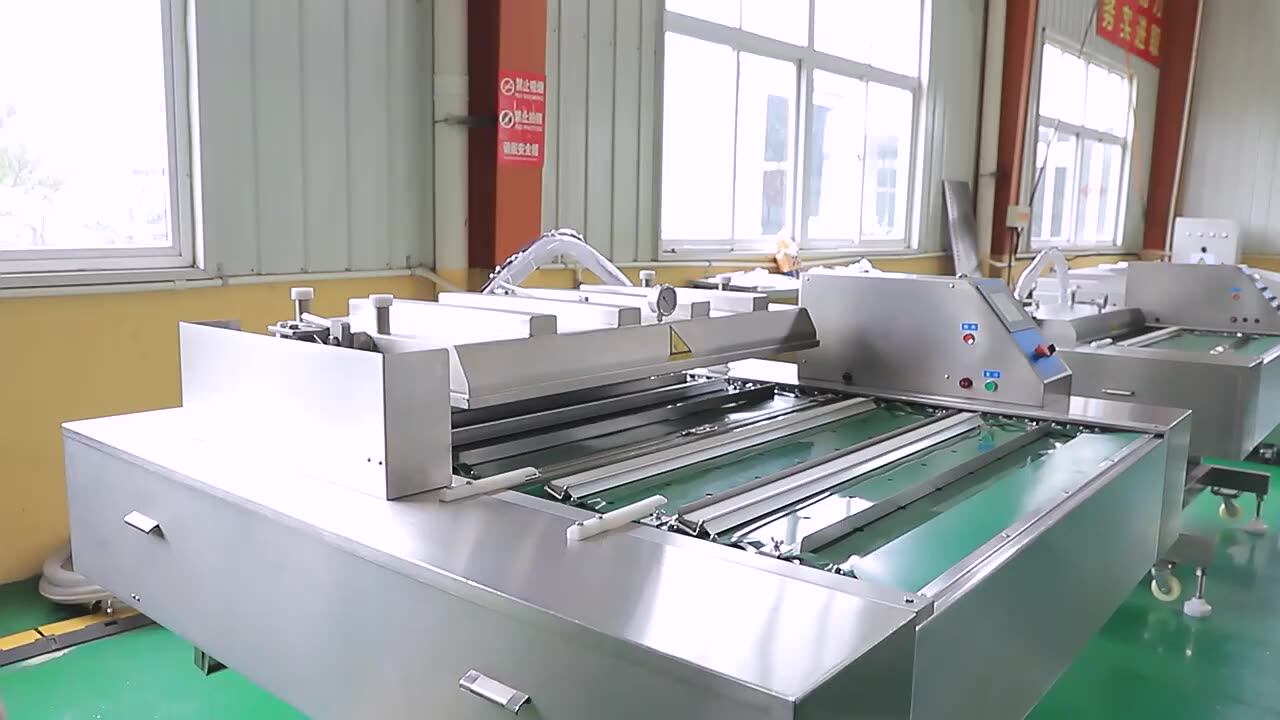 Automatic Continous Rolling Belt Automatic Sealing Vacuum Packing ...