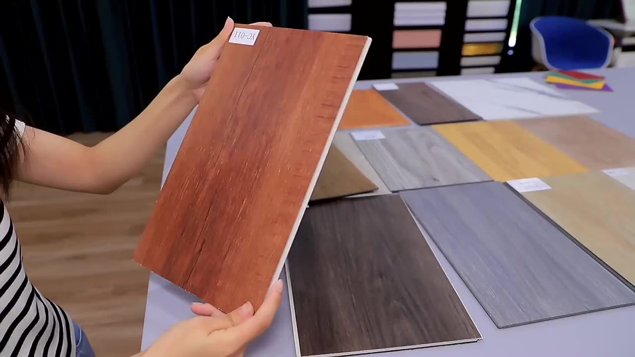 Dbdmc Luxury Wood Marble Patterns Pvc Flooring Spc Click Plank Vinyl ...