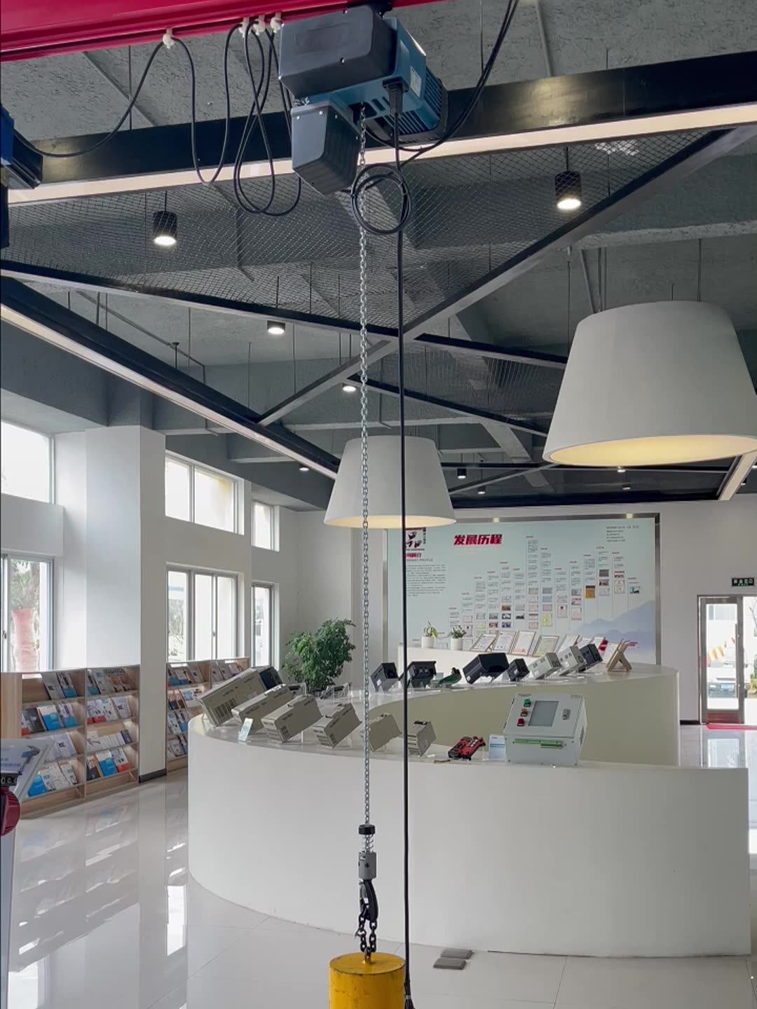 Hh-v2 Artificial Compact Lifting Electric Chain Hoist Crane Lifting ...