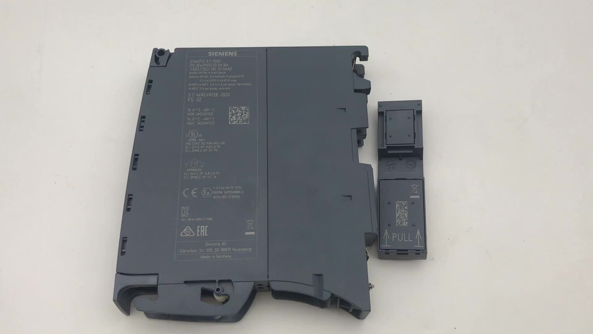 Original New Siemens Simatic S7 1500 S7-1500 Plc Output Module 6es7522 ...