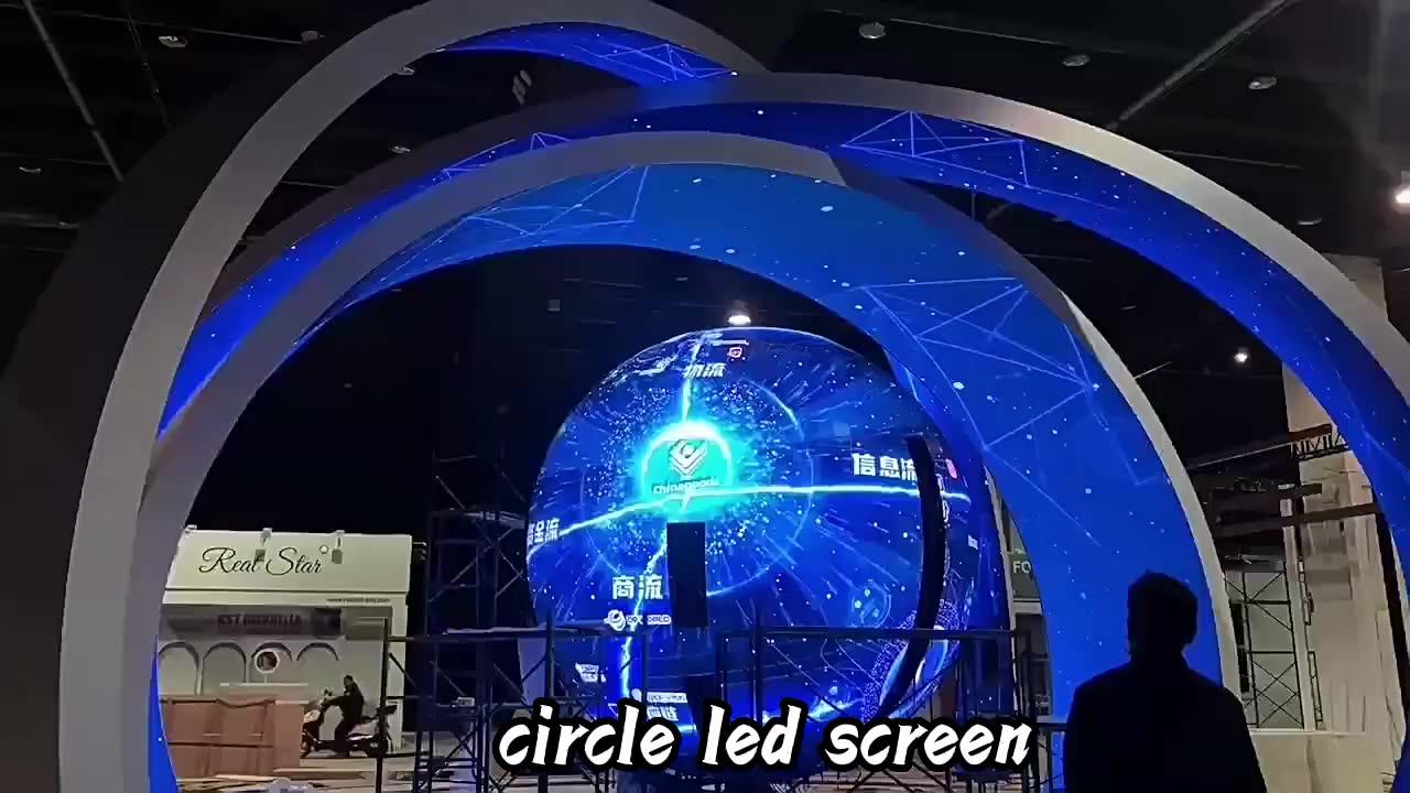 Indoor P2 P2.5 Led Digital Ball 4m Video Wall Complete System Rgb 3d ...