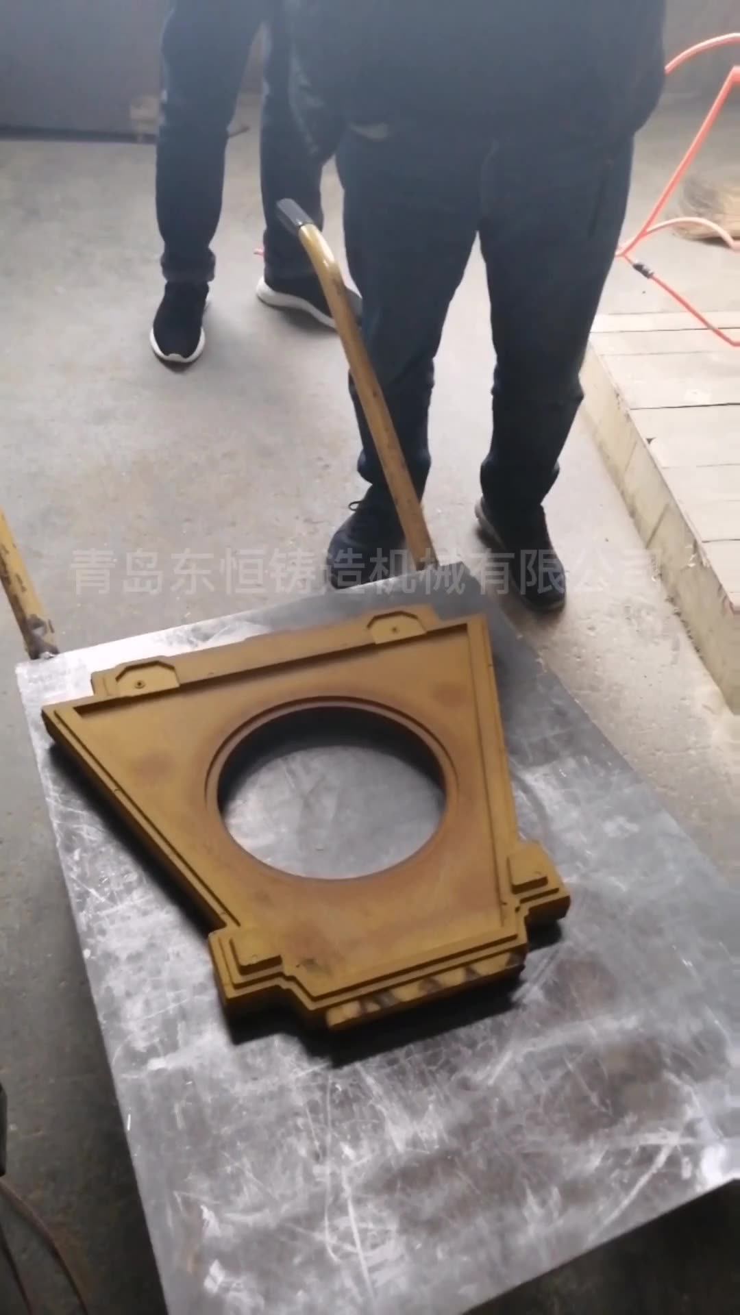 2015 Hot Model Hot Box Shell Core Shooter / Sand Core Making Machine ...