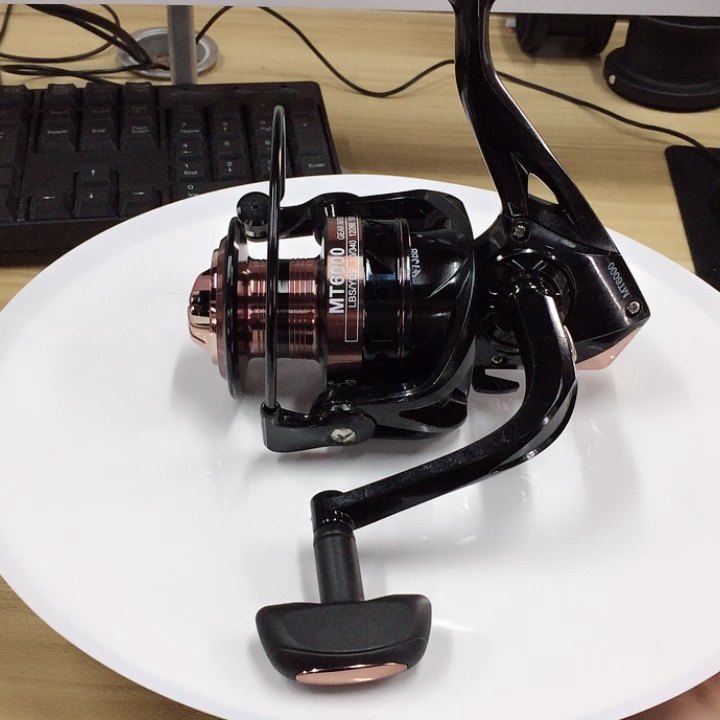 Lizard Fishing Reel Full Metal Spool 13 Bearing 5.2:1 High Speed Ratio ...