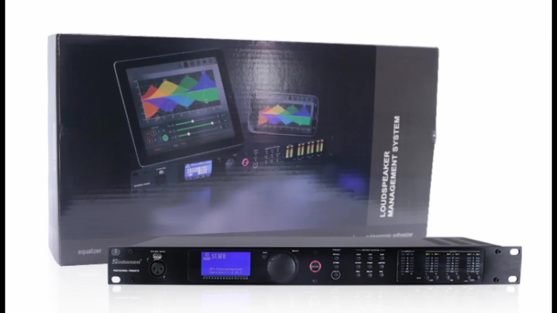 Sinbosen 2 Input 6 Output L R Low Mid High Audio Processing Crossover ...