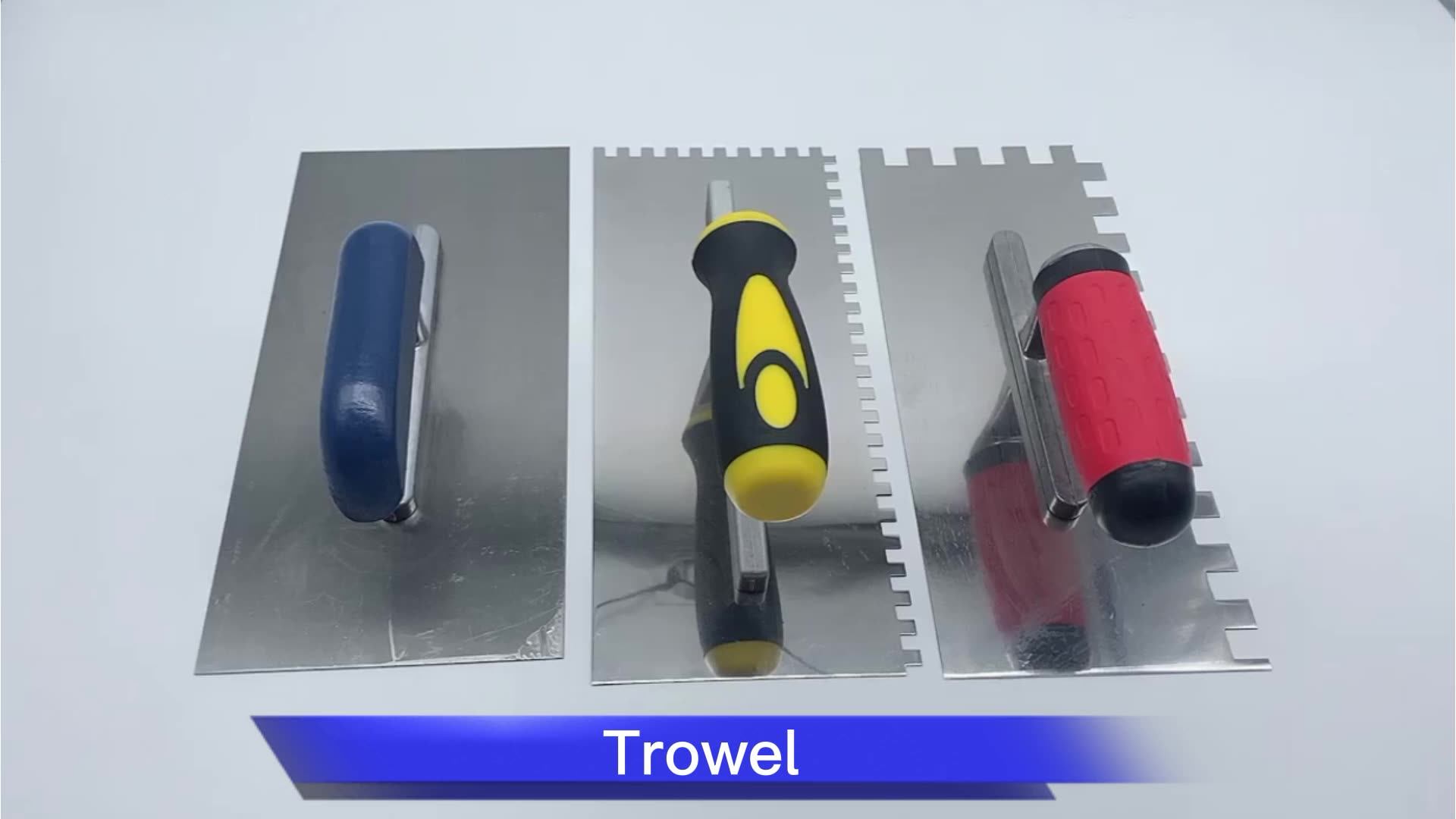 Spatula Grooved Trowel For Adhesive Forged Bricklayer Tools Handle ...