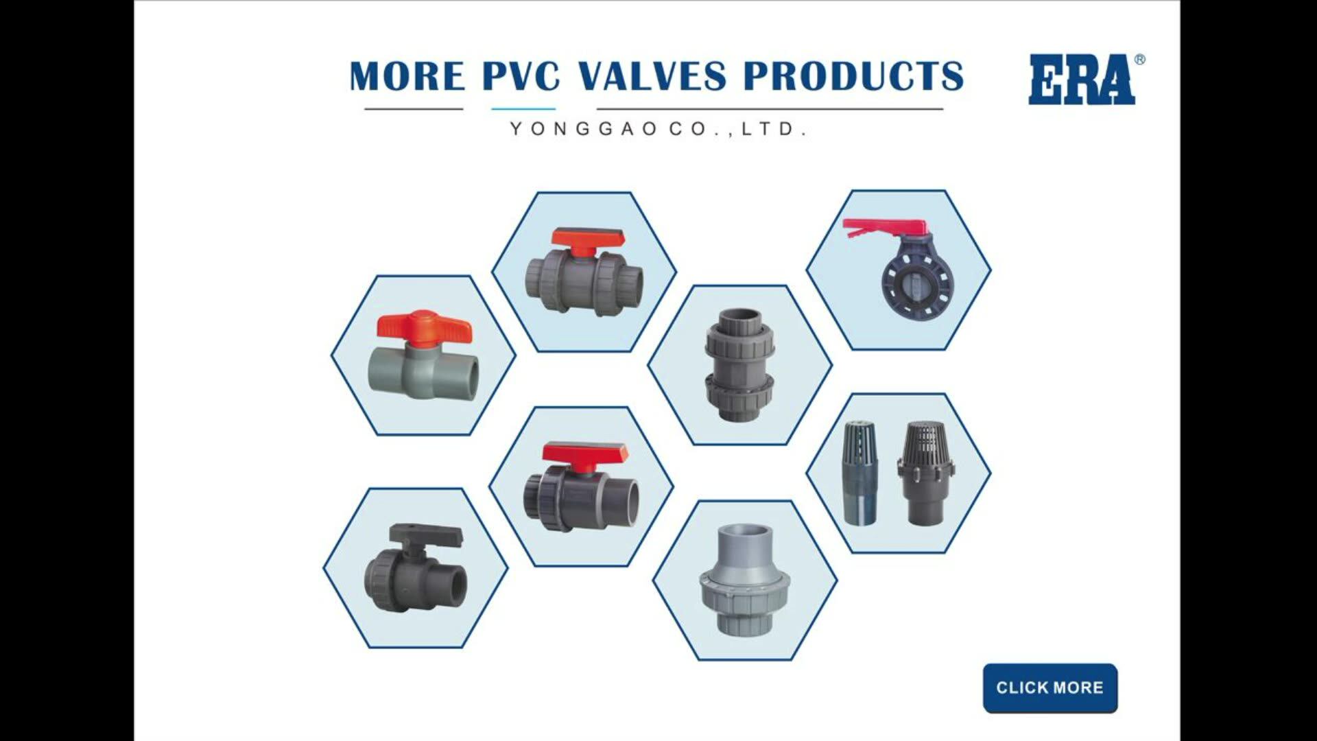 Era Pvc Valve And Fittings Compact Ball Valve For Cold Water - Buy Pvc ...