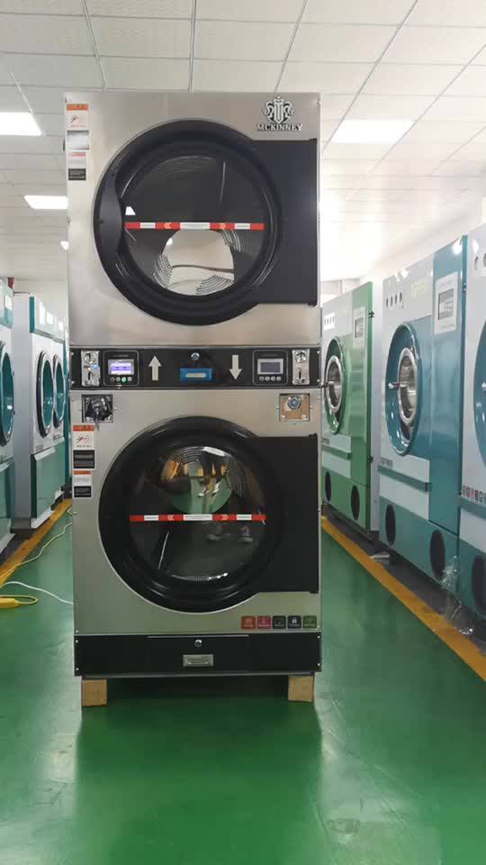Chinese Factory Coin Operated Washer And Gas Dryer In Stock - Buy Coin ...