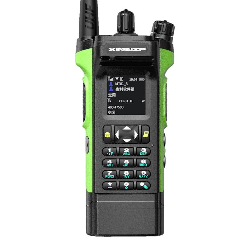 Xl6500 4g Lte Poc Uhf Two-way Radio Sim Card Gps Long Range Phone ...