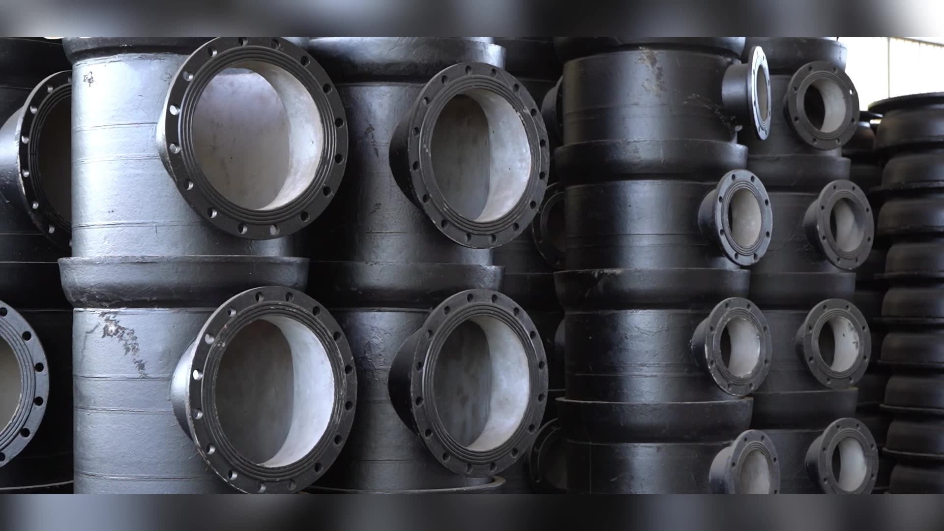 High Quality Black Ductile Cast Iron Pipes Long Life Ductile Iron Pipe ...