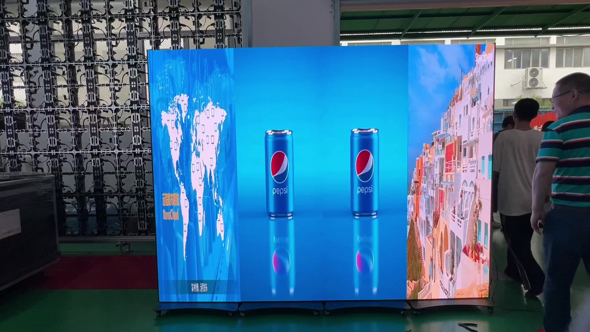 Digital Poster Led Screen Outdoor Indoor Led Display P1.8 P2 P2.5 P3 4g ...