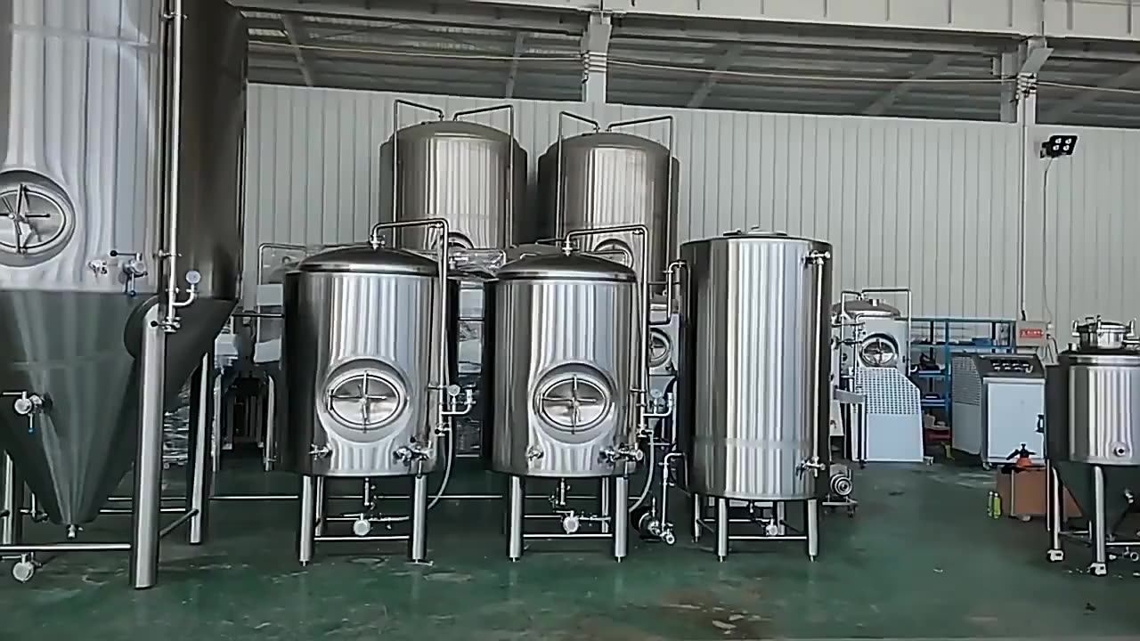 Professional Beer Brewing System Fermenting Unitank Beer Storage Tank ...