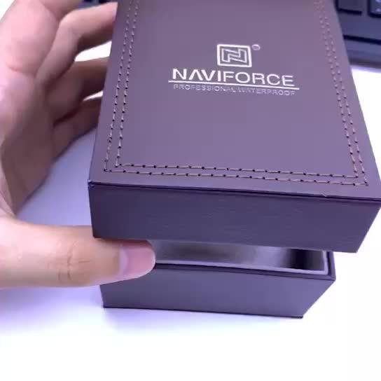 New Naviforce Original Luxury Leather Gift Watch Box - Buy Box ...