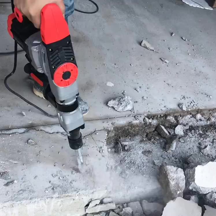 Industrial Rotary Demolition Hammer Bit Tools 3800w Electric Concrete ...