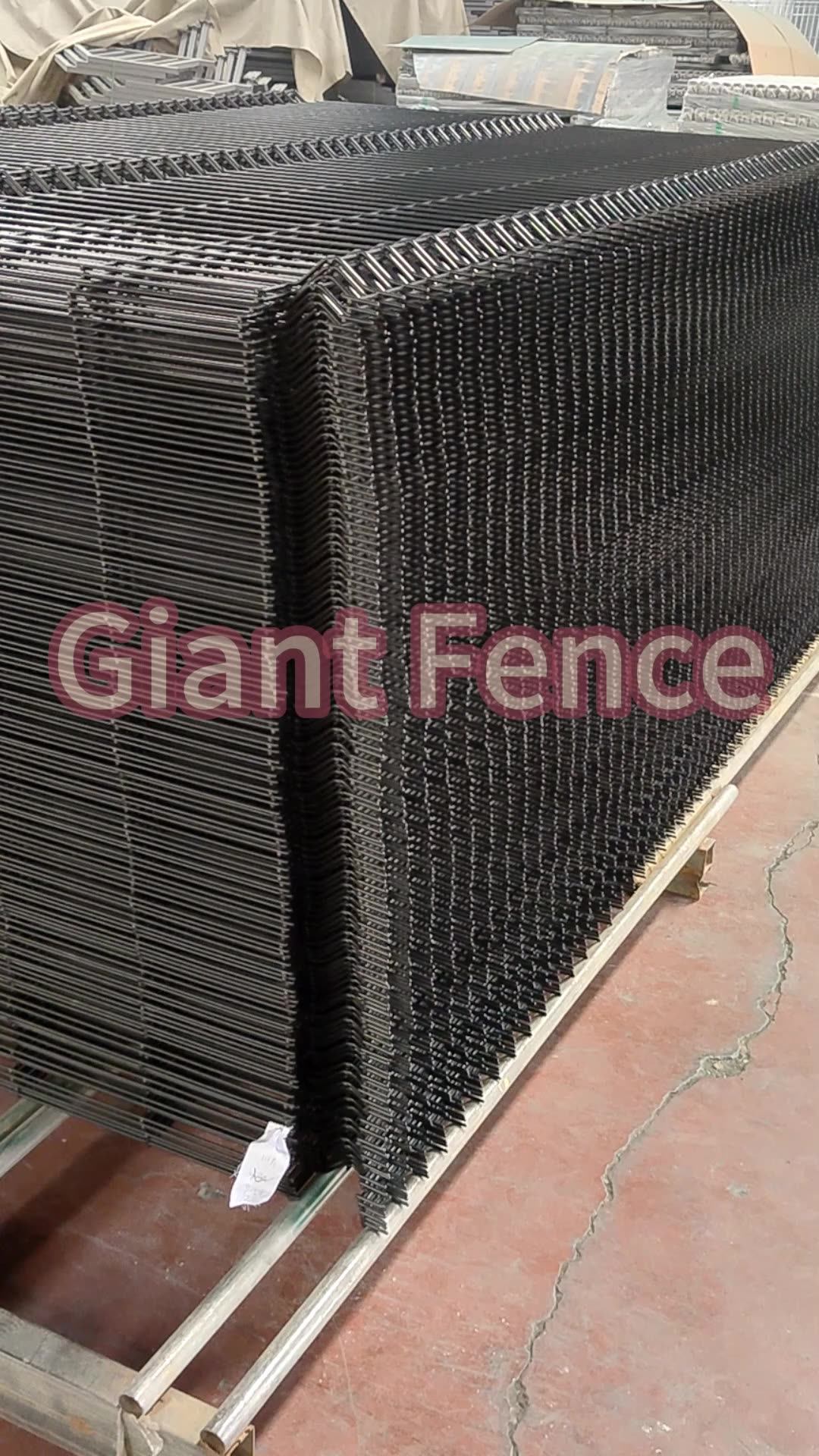 Powder Coat Galvanized 3d V Bend Weld Rigid Wire Mesh Panel Fence For ...