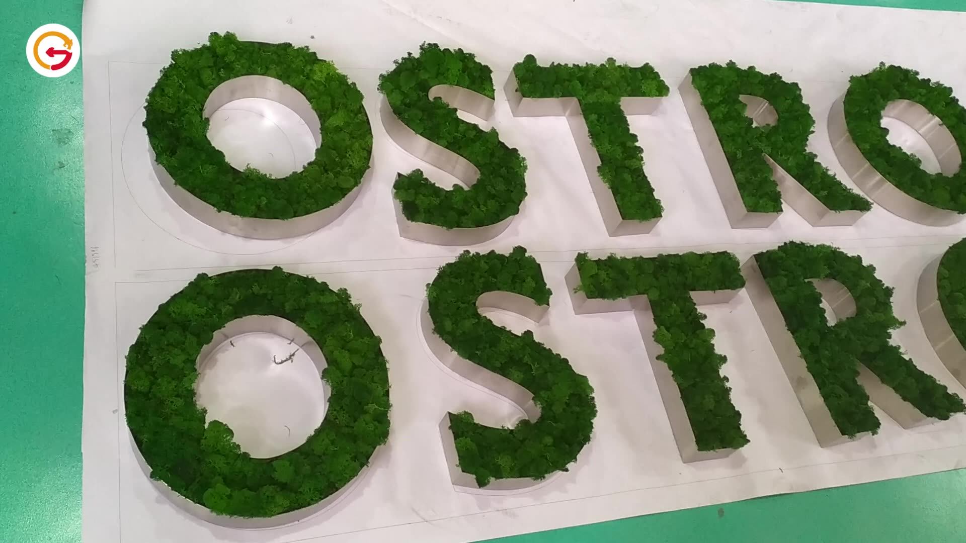 Jaguarsign Manufacturer Custom Moss Sign Letters Company 3d Artificial ...