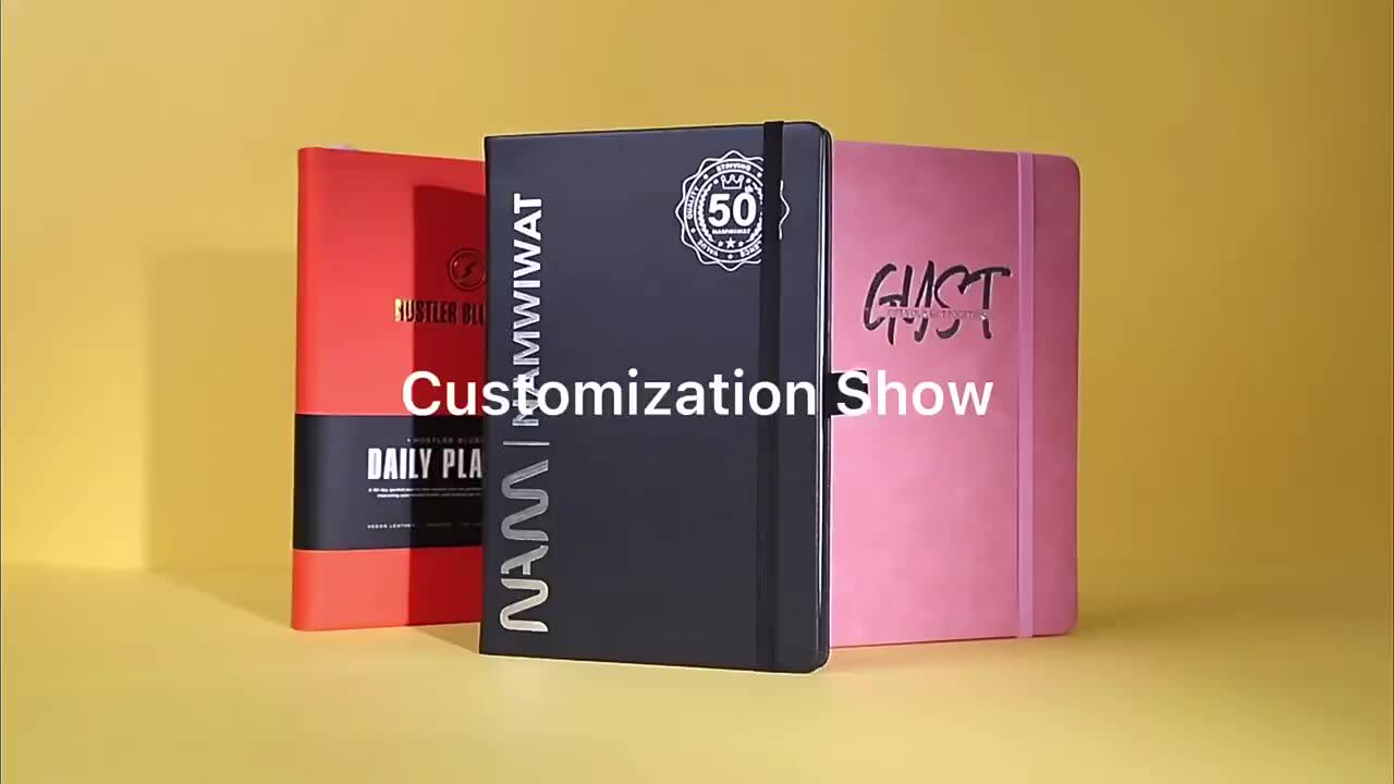 2024 2025 Promotional Sublimation Oem Business Note Book A5 Custom Pu ...