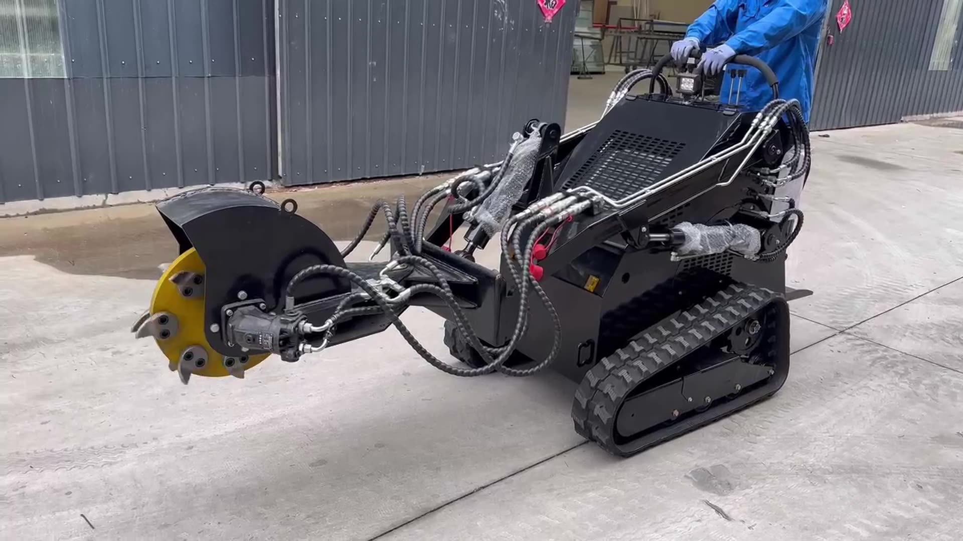 Cheapest Epa Multi Function Skid Steer Loader Automatic Leveling ...