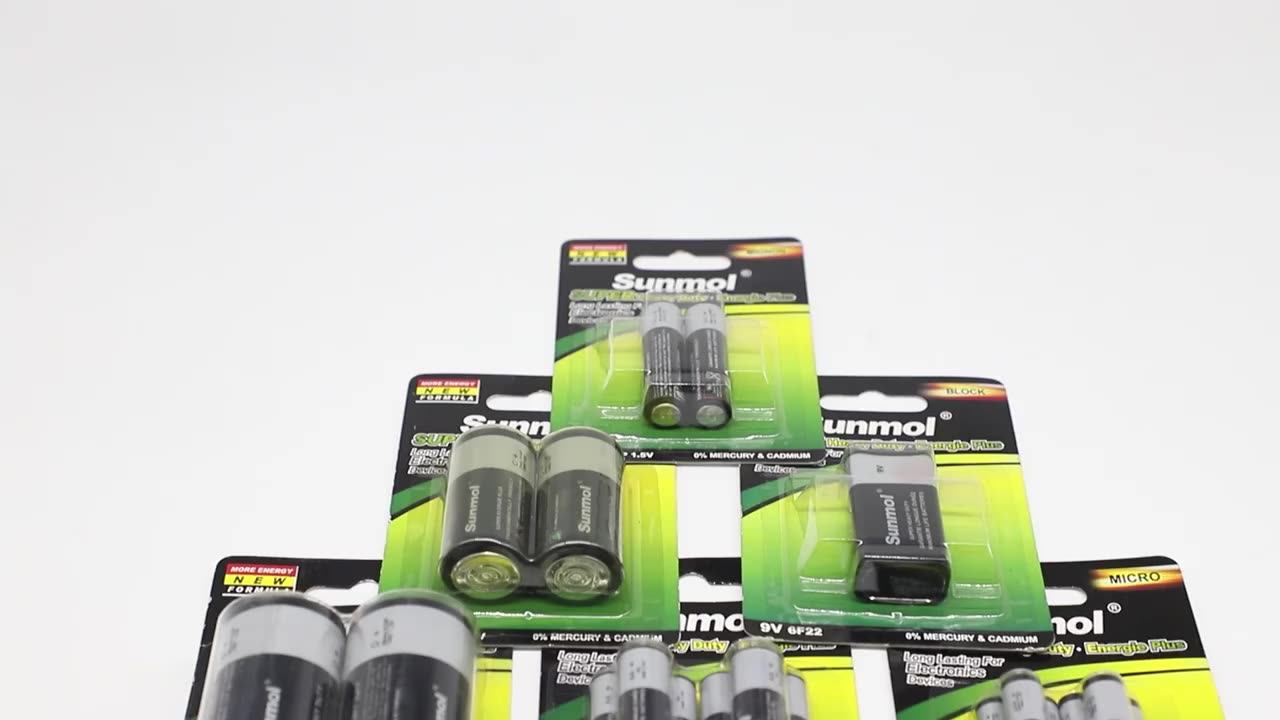 Size Aaa Um-4 R03 Dry Cell Battery 1.5v 5doz/shrink Tray Pack - Buy Aaa ...