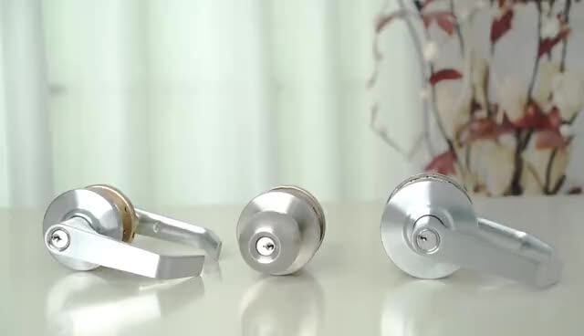 Commercial Grade 2 Double Cylinder Security Keyed On Both Sides Door ...