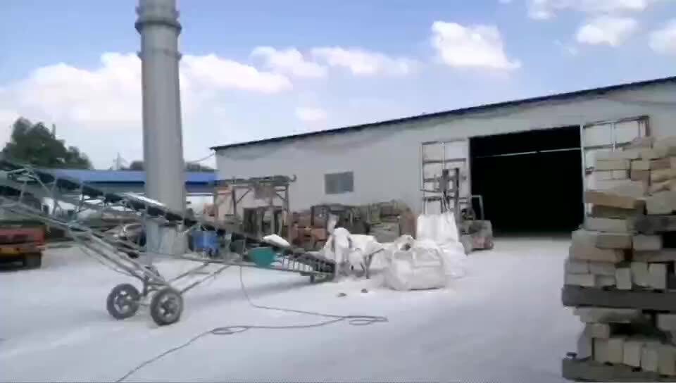 Movable Portable Aggregate Slant Rubber Conveyors Belt System Machine ...