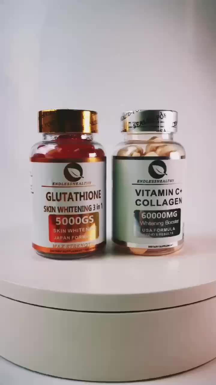 Japan Grade Tablet Collagen Pure Vitamin C 1000mg Capsule Skin ...