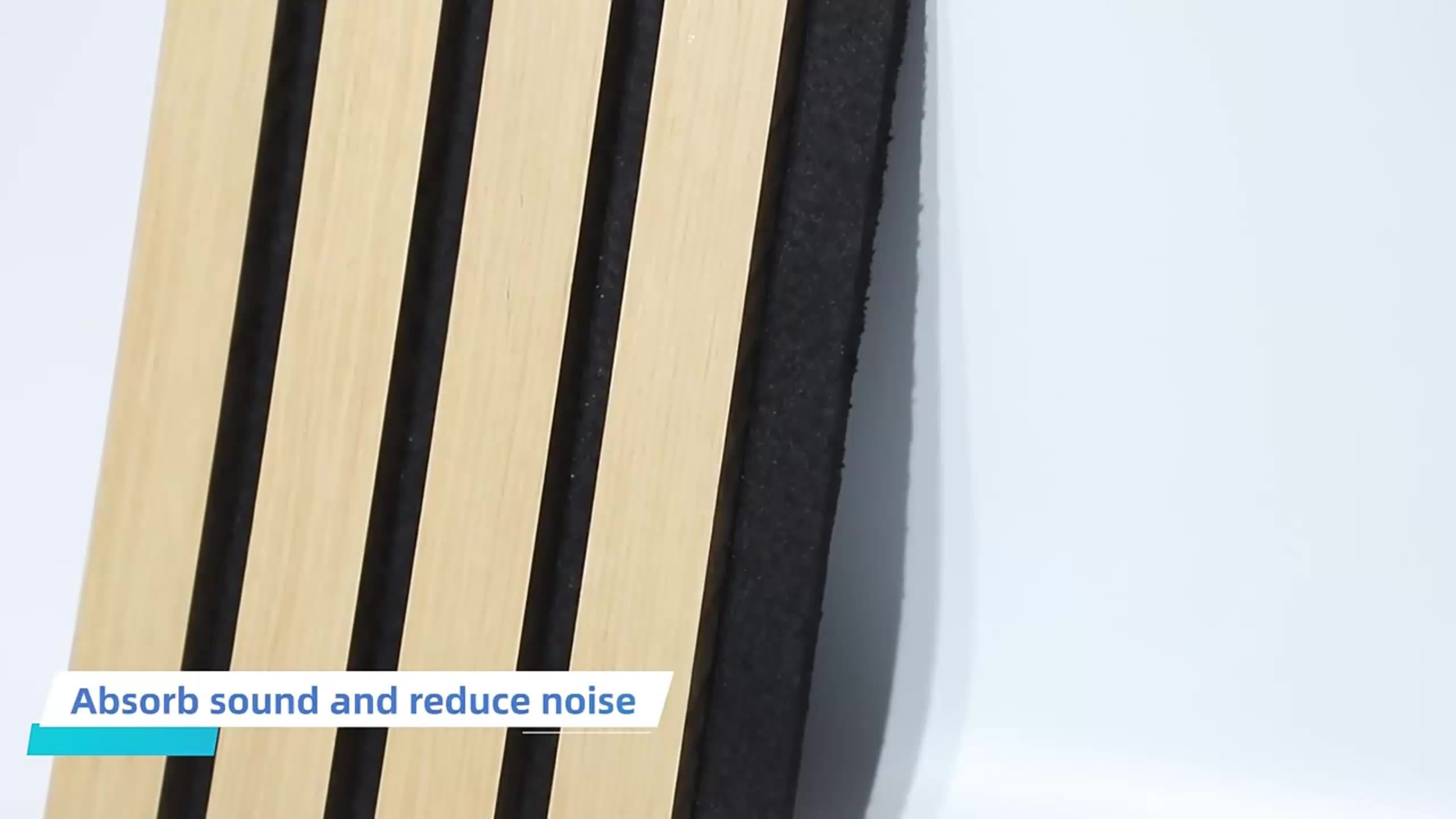 Akupanel Acoustic Panel Diffusion Wall Soundproofing Slat Wooden Fiber ...