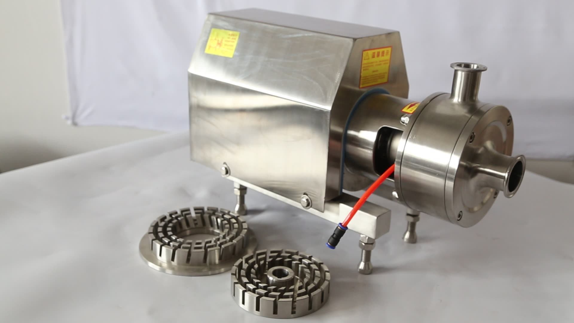 Homogeneous Emulsion High Speed Shear Mix Milk Emulsifying ...