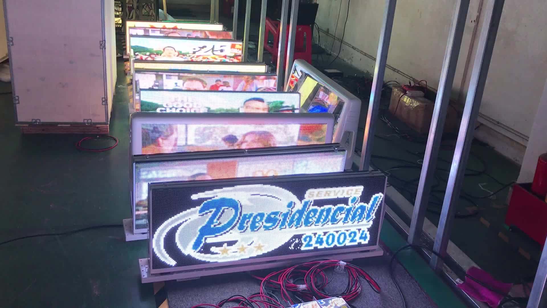 Waterproof Programmable Scrolling Message Sign Board Double Side Led ...