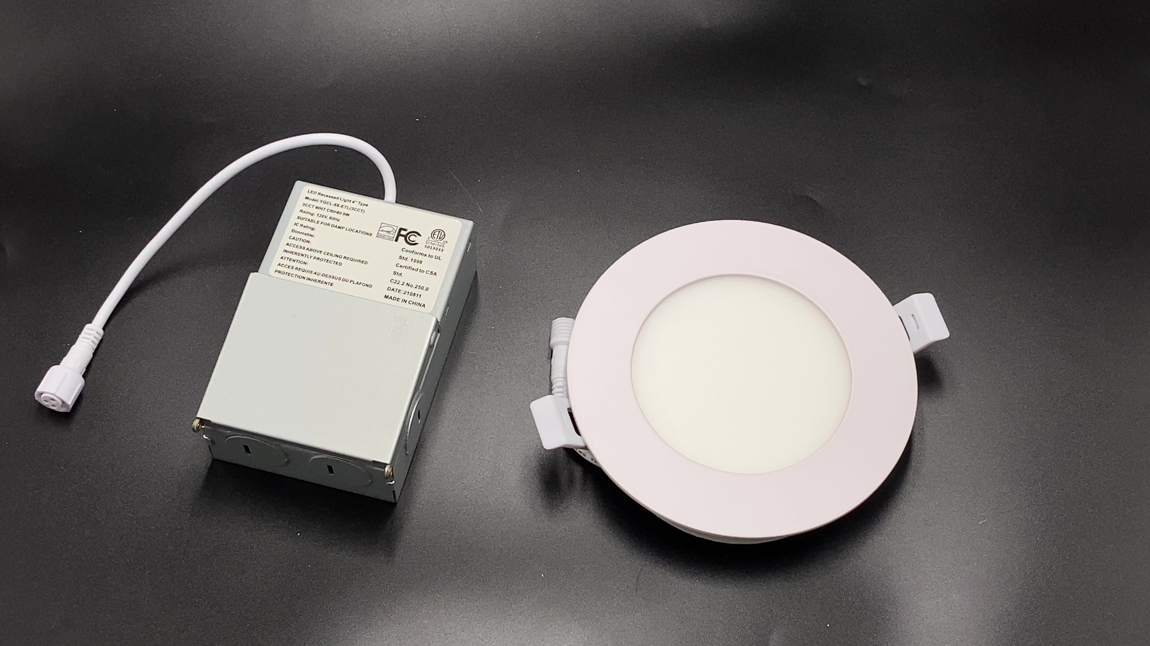 Etl 4 Inch Led Panel Light Potlight For Canada Usa Market - Buy 4inch ...