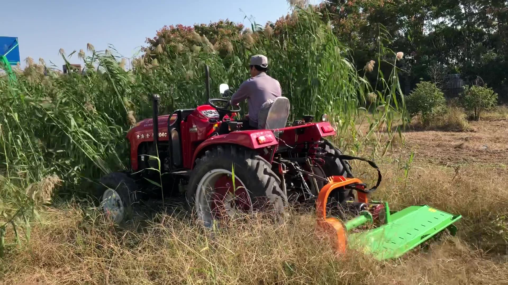 Tractor Mounted Mulcher Middle Duty Excavator Loader Slasher Lawn Mower ...