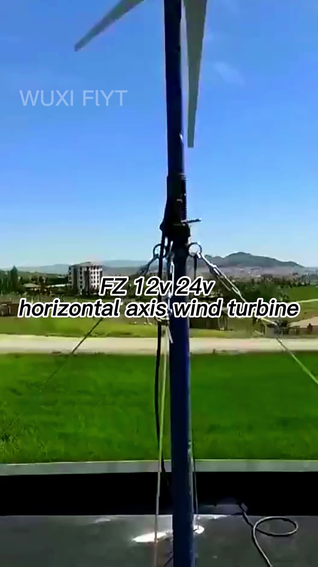 Poland Stock Free Tax Low Rpm Wind Mill Fan 1000w 2000w 3000w 4000w 24v ...